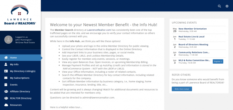 The Info Hub, your newest Member Benefit - Lawrence Board of REALTORS®